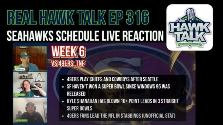 Real Hawk Talk Episode 316: NFL & Seahawks Schedule Release LIVE ...